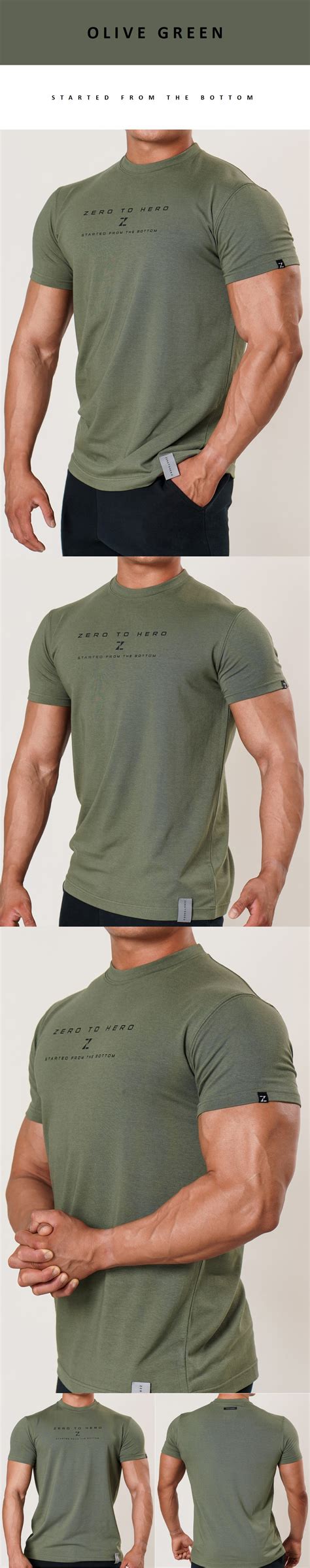 에센셜 머슬핏 반팔 [ 2 Types ] 제로투히어로