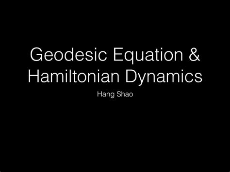 Pdf Geodesic Equation Dokumentips