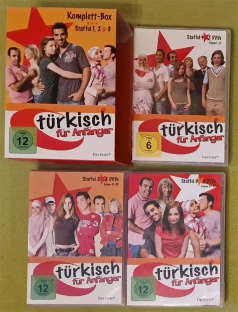 TÜrkisch FÜr AnfÄnger Komplette Serie 9 Dvd´s Vol 1 Bis 3 Im