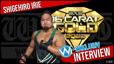 Wxw 16 Carat Gold Special Der Japanische Wrestler Shigehiro Irie