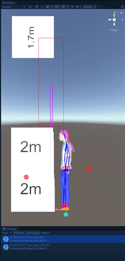 overlapcollider colliding with object even when not touching it