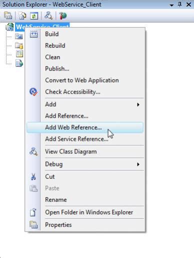Aspnet การสร้าง Web Service และการเรียกใช้งาน Web Service ด้วย Aspnet แบบ Step By Step