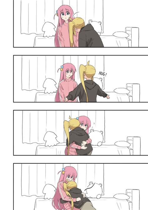 봇치더락밴드멤버내 우위를 정하는 만화 만화 귀여운 만화 그림 카와이 애니메이션