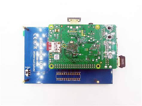 Raspberry Pi LCD Display W Touch Size ElectroDragon