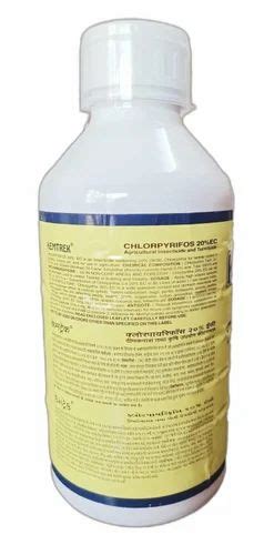 500 Ml Kemtrek Agriculture Insecticide Chlorpyrifos Bottle At Rs 400