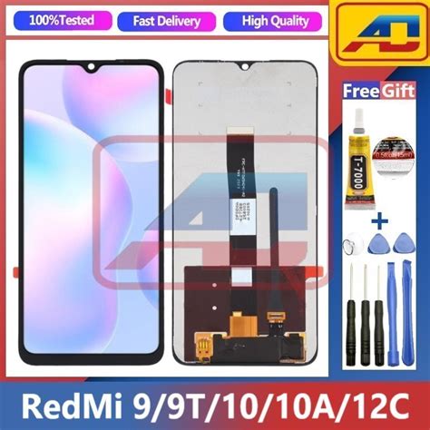 Ad For Redmi 9 9a 9c 9t 10 10a 10c 12c Lcd Display Touch Screen Digitizer Replacement Shopee