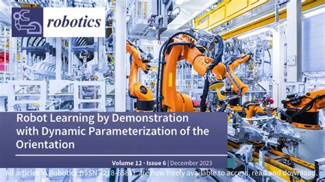 Mdpi On Linkedin Robot Learning By Demonstration With Dynamic Parameterization Of The