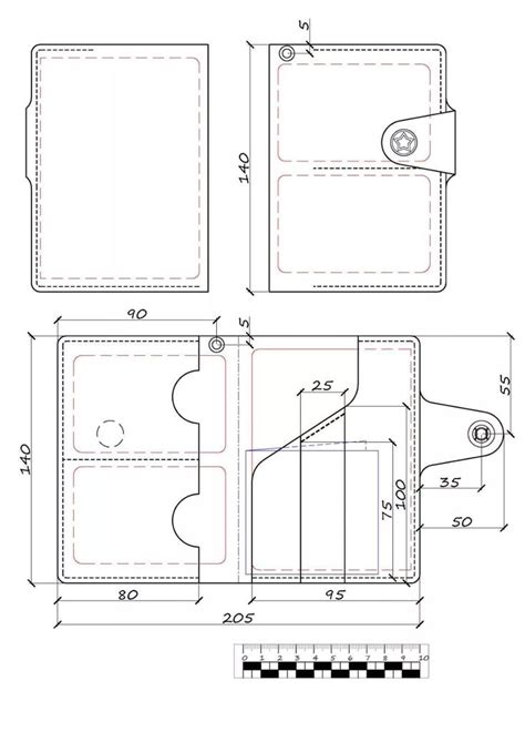 выкройка мужского портмоне из кожи своими руками выкройки 6 тыс изображений найдено в Яндекс