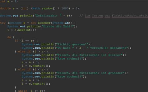Java Zahlenraten Wie Kann Ich Dafür Sorgen Dass Ich Nicht Nur Beim Ersten Versuch Eine