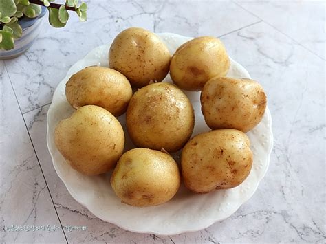 냄비에 감자삶는법~감자삶는시간