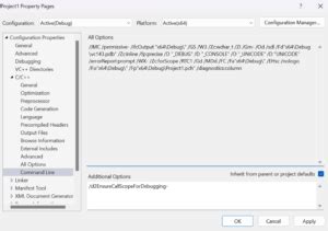 Improvements In Variable Visibility When Debugging C Team Blog