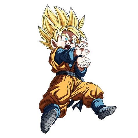 Goten Ssj Render 2 [sdbh World Mission] By Maxiuchiha22 On Deviantart