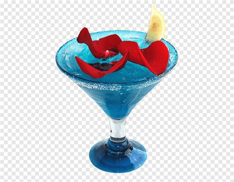 마가리타 블루 하와이 칵테일 장식 마티니 바다 산들 바람 칵테일 새우 랩 Png Pngegg