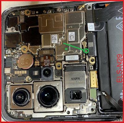Huawei P Pro Els Nx Test Point Remove Huawei Id Remove Frp Huawei P Electronics Circuit