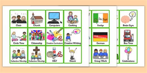 Small Ks2 Visual Timetable Teacher Made