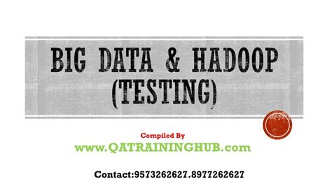 Ppt Big Data And Hadoop Testing Powerpoint Presentation Free