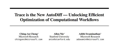 naman adep on linkedin trace an end to end optimization framework for