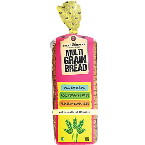 Buy The Bread Company Multigrain Bread 100 Natural Preservative Free Online At Best Price Of