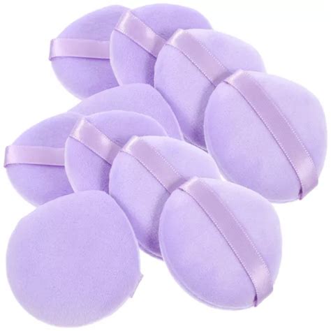 Pcs Sch Nheits Puff Kleine Puderquaste Make Up Puff Fr Ulein Trockener Hauch Eur