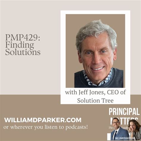 PMP429 Finding Solutions With Jeff Jones Principal Matters