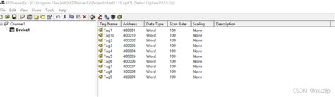 Kepserver 45与第三方modbus Tcp设备进行通信测试kepserver Modbus Tcp Csdn博客