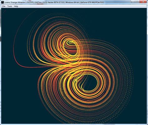 lorenz attractor butterfly effect geeks3d