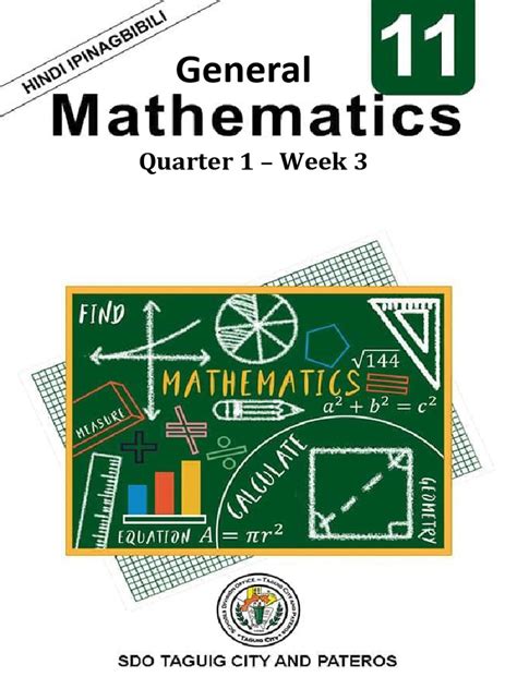 Genmath Q1 W3 Pdf Function Mathematics Mathematical Logic