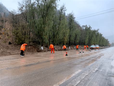 华池公路段除隐患保畅通助力疫情防控 全县 淤泥 积水