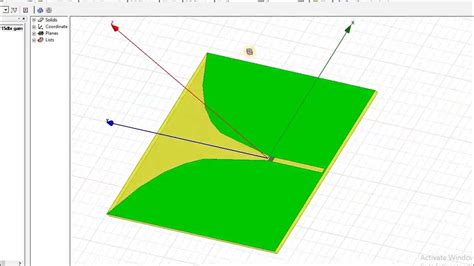 Vivaldi Antenna Design For 08ghz 09ghz 24ghz 38ghz 58ghz In Hfss Youtube