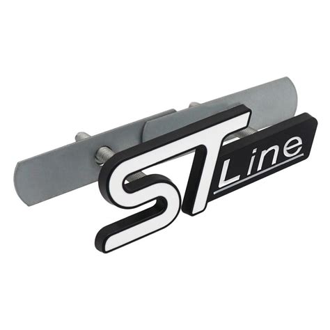 Ford St Line Металлическая автомобильная передняя решетка Эмблема купить по выгодным ценам в
