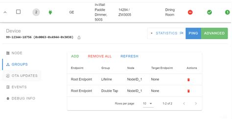 delete old groups from z wave 1 4 in zwave js z wave home assistant