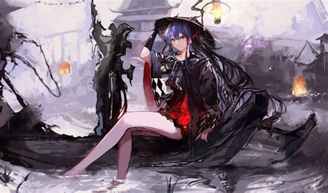 Chen Chen The Holungday And Chen The Holungday Arknights Drawn
