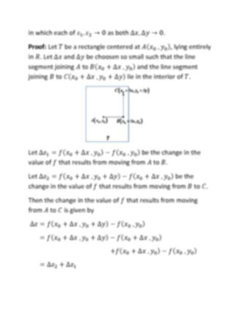 solution 5 differentiability functions of several variables