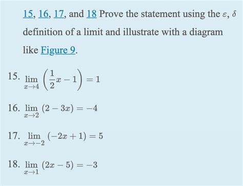 Solved 15 16 17 And 18 Prove The Statement Using The Chegg Com