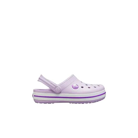 Td 크록스 크록밴드 클로그 라벤더 네온 퍼플 Crocs Kream