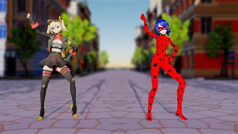 mmd miraculous x zenless zone zero see tinh pubg victory dance youtube