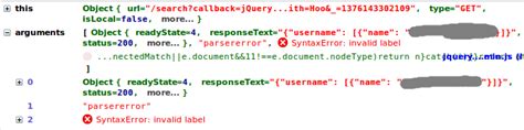 Json Jquery Autocomplete Throws Parsererror Syntaxerror