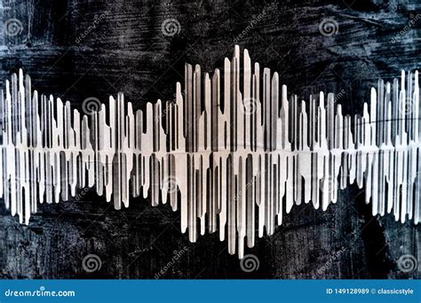 Abstract Crude Hand Drawn Analog Wave Stock Image Image Of Abstract