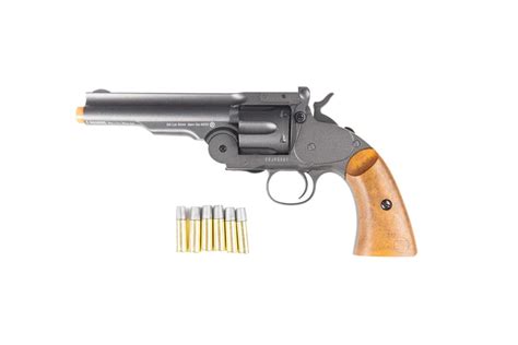 Barra Schofield 5 Inch Airsoft Revolver Gunmetal By Barra