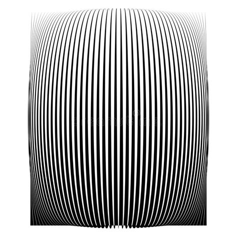 Spherical Globe Circular Distort Effect Pattern Curved Bulge Protrude Warp Effect Stock