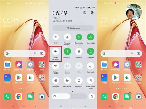 Cara Merekam Layar HP OPPO Dengan Fitur Screen Recording Bawaan Gadgetren