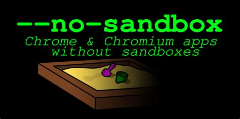 No Sandbox No Sandbox