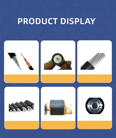 Aluminum Conductor Overhead Insulated Cable 1kv 10kv Power Cables