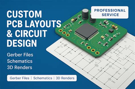 Design Custom Pcb Layouts And Circuit Schematics By Fhg557 Fiverr