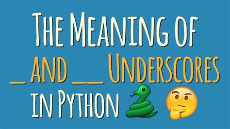 Python中下划线的含义 知乎
