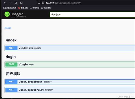 Swagger 快速构建api文档和api 调试swagger 调试 Csdn博客
