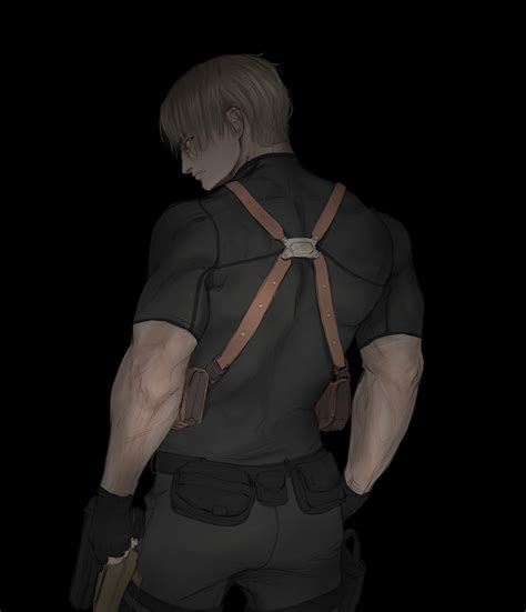 Artstation Leon S Kennedy Residen Evil 4 Fanart