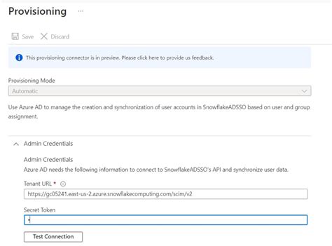 Snowflake Provisioning In Aad To Synch Users Cloudyard