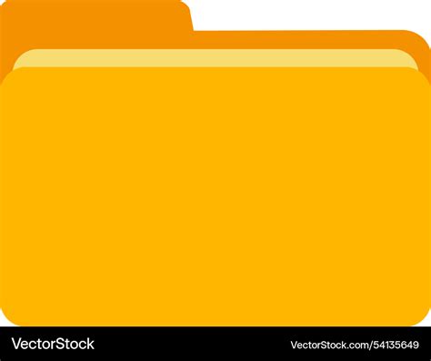 File Folder Directory Icon Royalty Free Vector Image