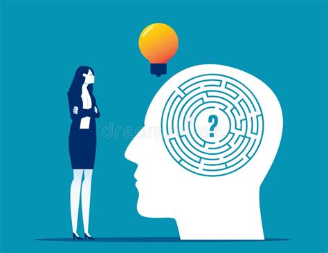 business problem solving business generating vector illustration